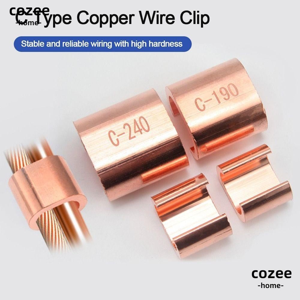 COZEE Wire Connector, C Type Copper Copper Wire Clip, C Type Clip ...