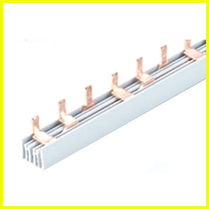 ♞1 Meter MCB Copper Bar / MCB Copper Bus Bar with PvC Insulated (3 ...