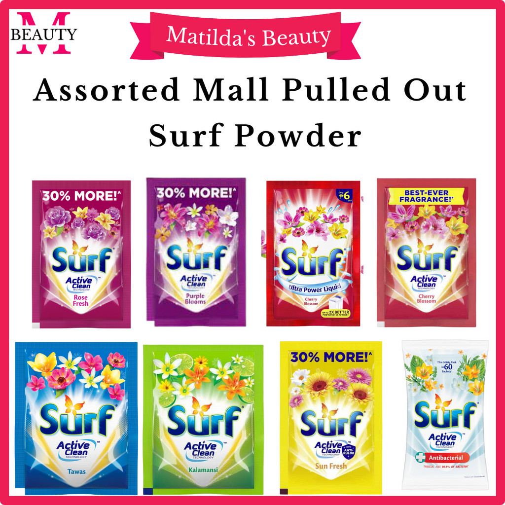Assorted Mall Pulled Out Affordable Price Surf Powder 70 Grams 65 Grams ...