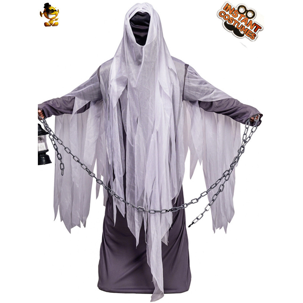 Big Man Horror Ghost Faceless Halloween Costume Stage cosplay cosplay ...