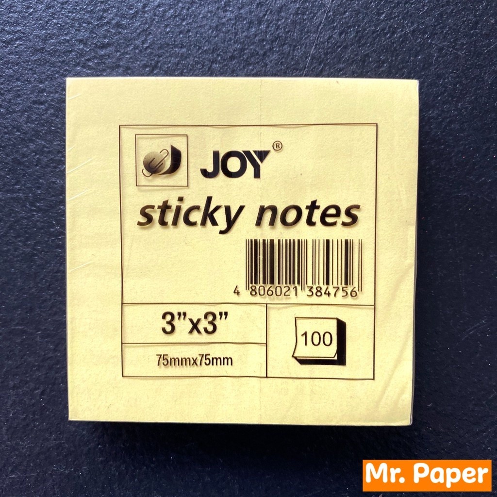 JOY Sticky Notes | Mr. Paper | Shopee Philippines