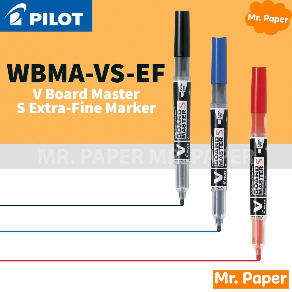 Pilot WBMA-VS-EF V Board Master S Extra-Fine Marker | Refill | VBoard ...