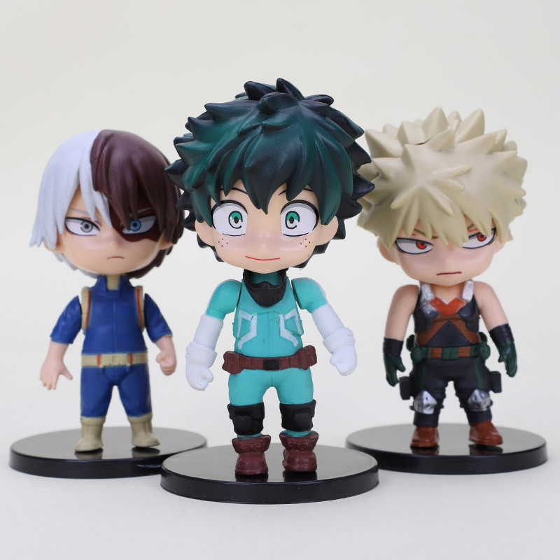 10cm My Hero Academia boku Midoriya deku Shoto bakugou Toga Bungo Stray ...