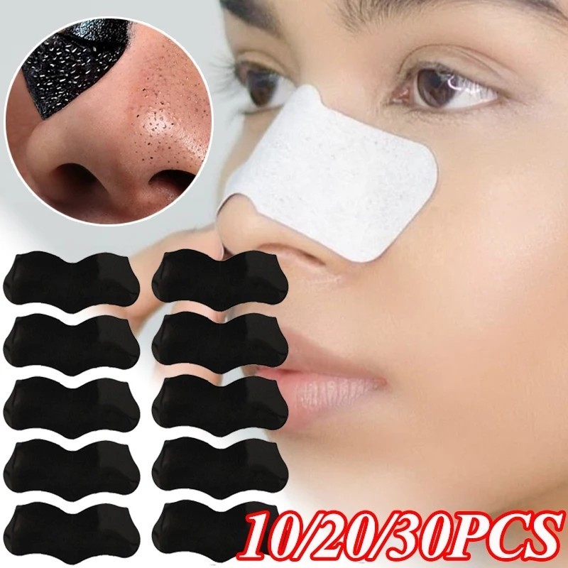 10/20/30PCS Nose Blackhead Remover Mask Shrink Pore Acne Treatment ...