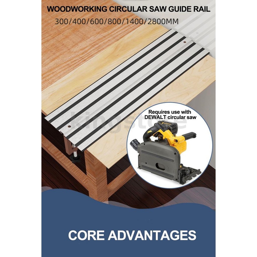 Aluminium Alloy Guide Rail Extendable Compact Compatible with Dewei ...