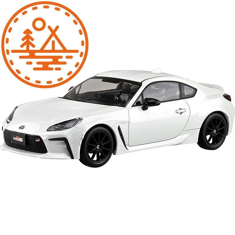Aoshima 1/32 The Snap Kit Series No.21-B Toyota GR86 Crystal White Pearl Plastic Model | Shopee ...
