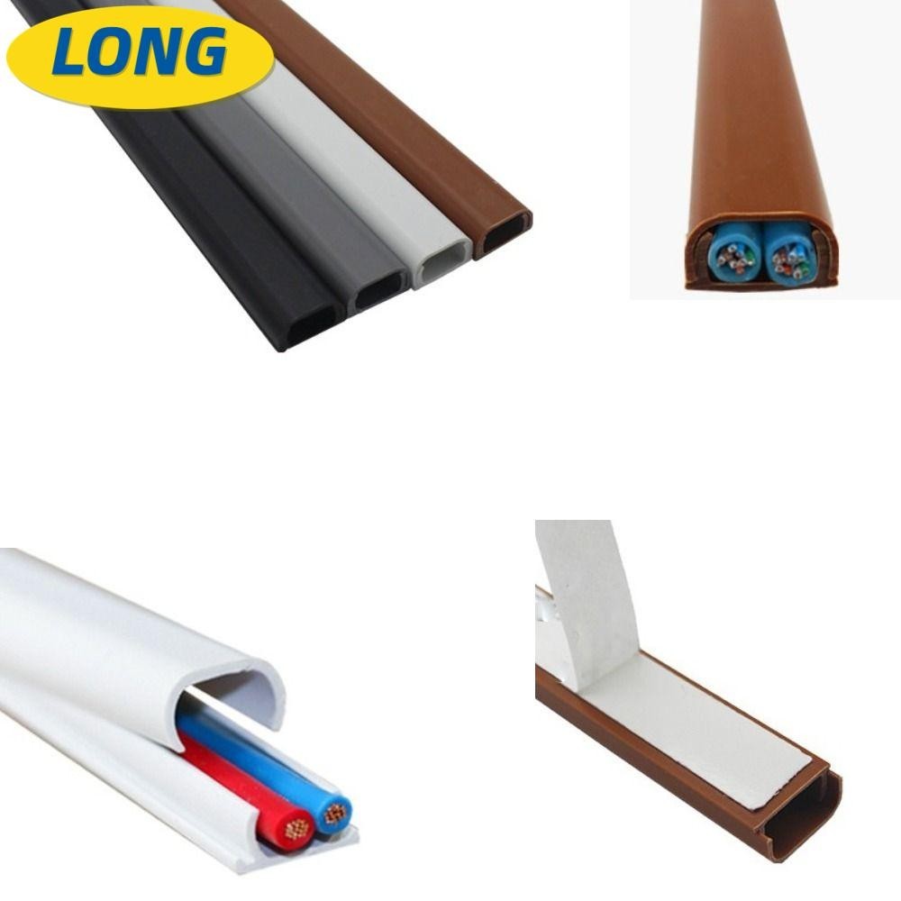 LONNGZHUAN Floor Cord Cover, Anti-extrusion Square Cord Protector ...