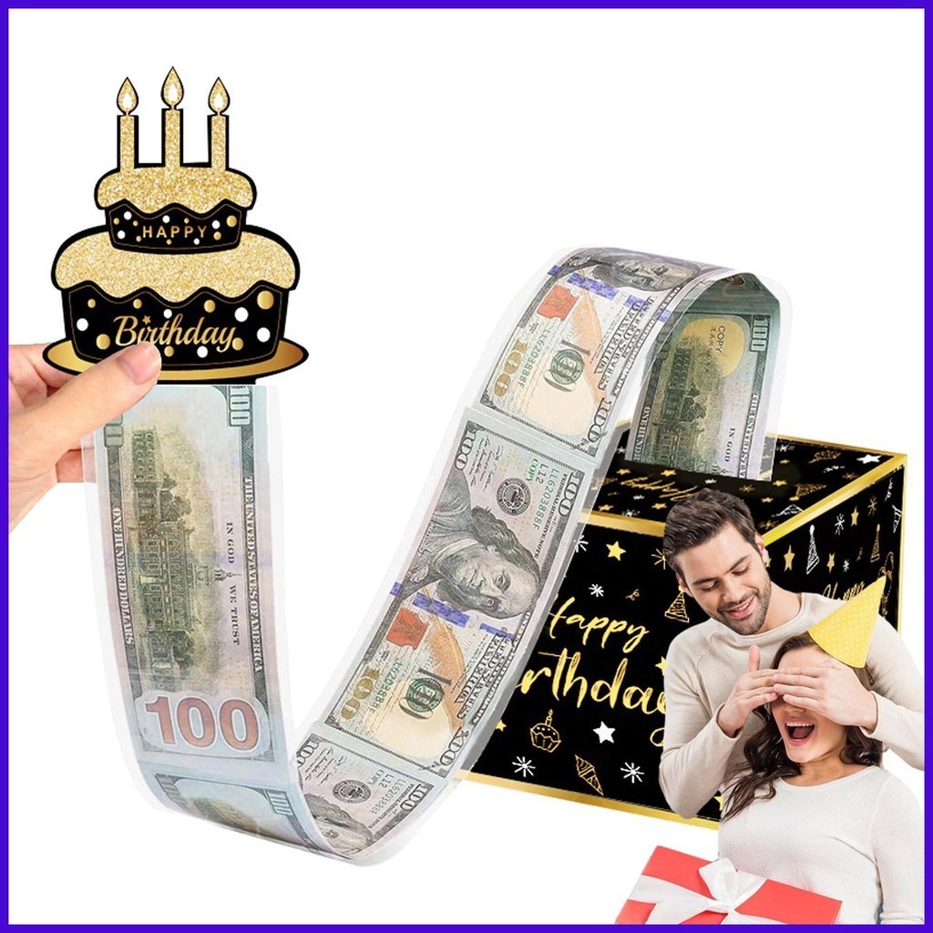 Money Pull out Box Surprise Money Gift Boxes for Adults and Kids Funny ...