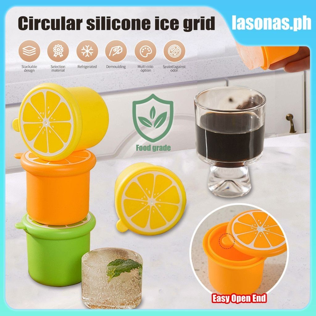 Round Ice Grid Summer Home Ice Making Diy Side Dish Container Small Box ...