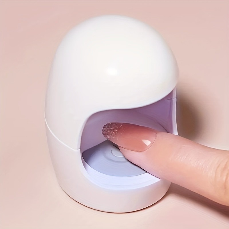 Mini Q-shaped Nail Lamp, UV/LED Nail Dryer, Quick Drying Nail Gel Nail ...