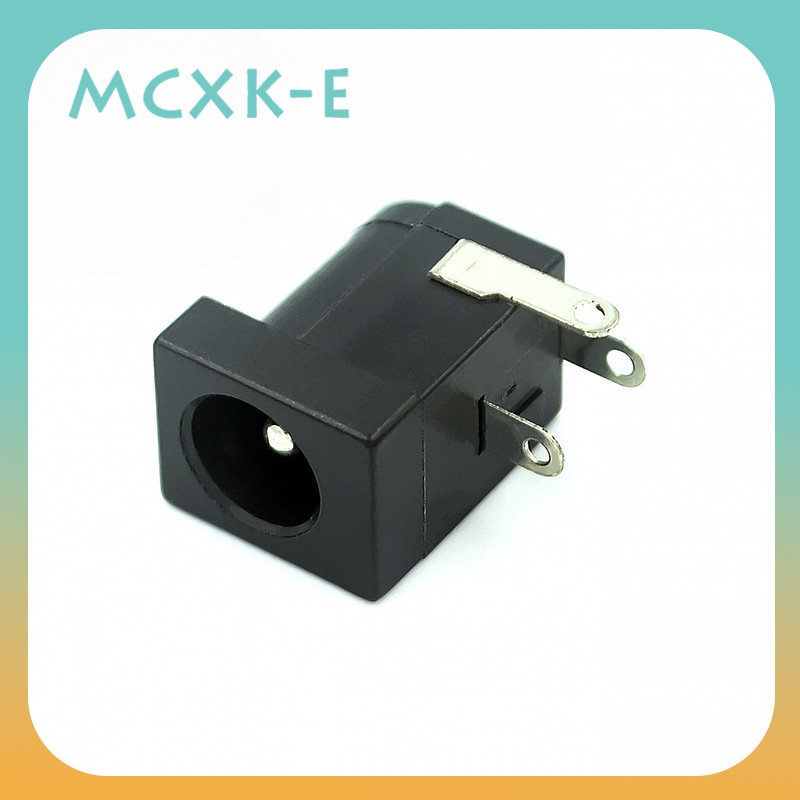 10Pcs DC-005 Black DC Power Jack Socket Connector DC005 5.5*2.1mm 2.1 ...