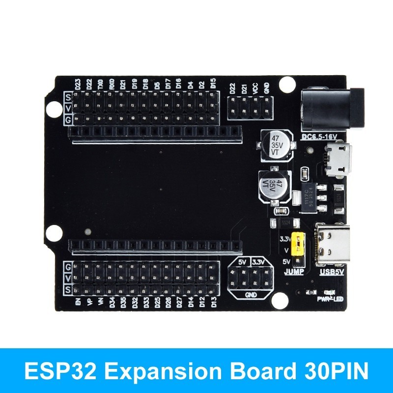 ESP32 Development Board TYPE-C USB MICRO USB CP2102 CH9102X CH340C WiFi ...