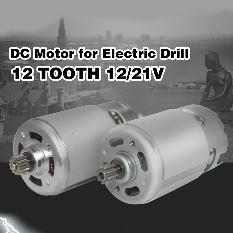 12/21V DC Motor for Electric Drill / Screwdriver RS550 Electric Drill ...
