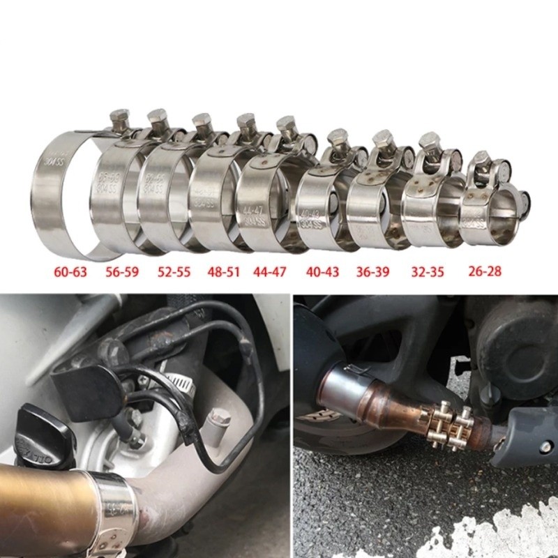 Adjustable Hose Clamp Extra Strong Type T Bolt Hose Clip Exhaust Clamp ...