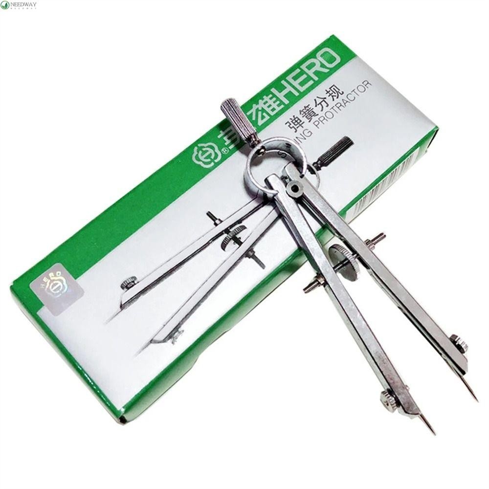 NEEDWAY Math Compass High Precision Professional Bow Divider with Lock ...