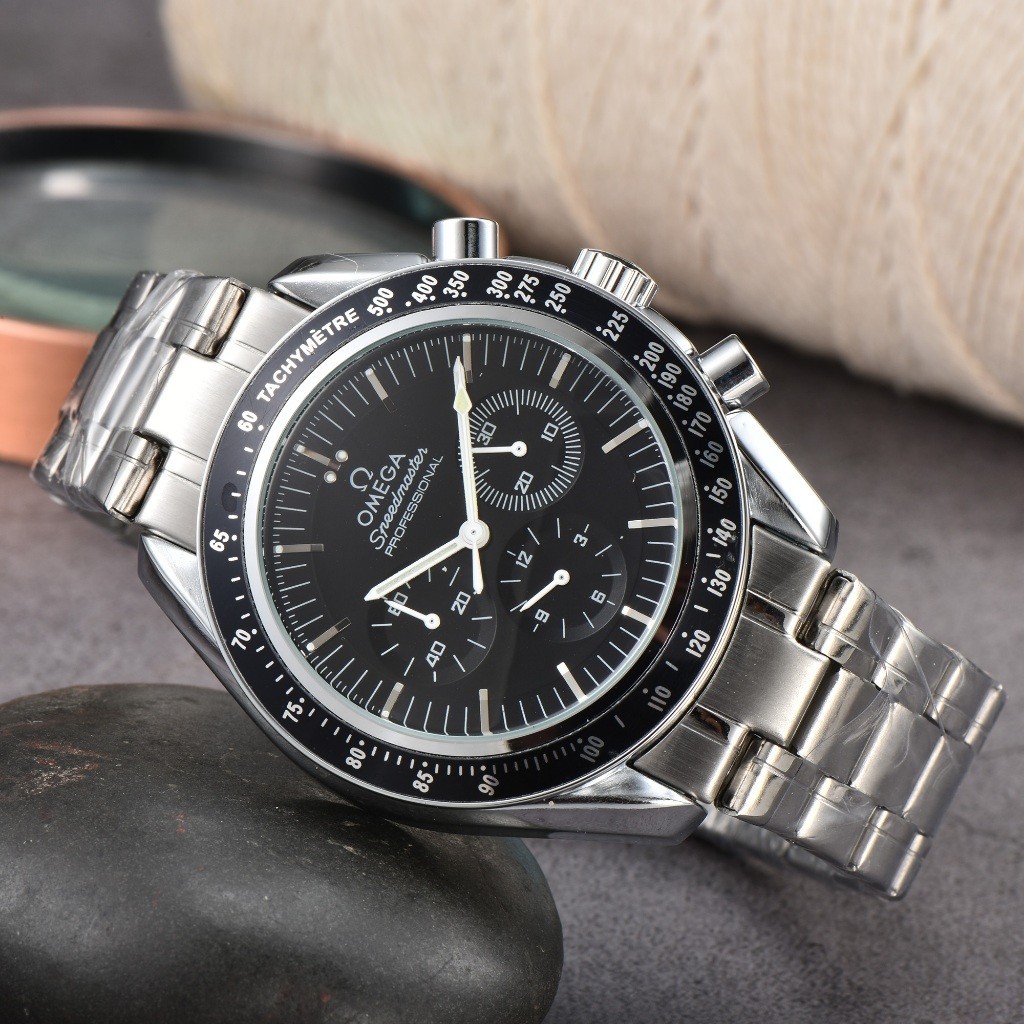 Omega Speedmaster Series Mechanical Movement Wrist Watch Fashion Casual ...
