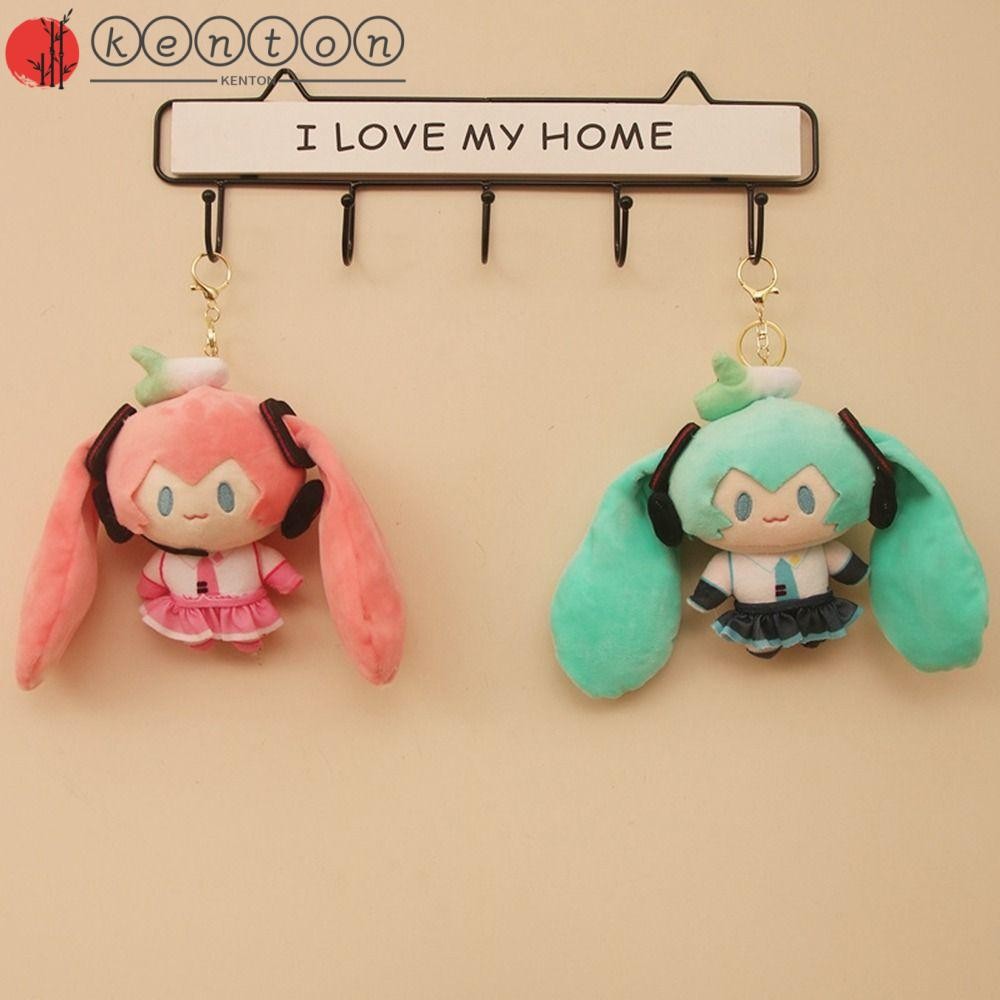 KENTON Plush Hatsune Miku Keychain, Cartoon Q Version Hatsune Miku ...