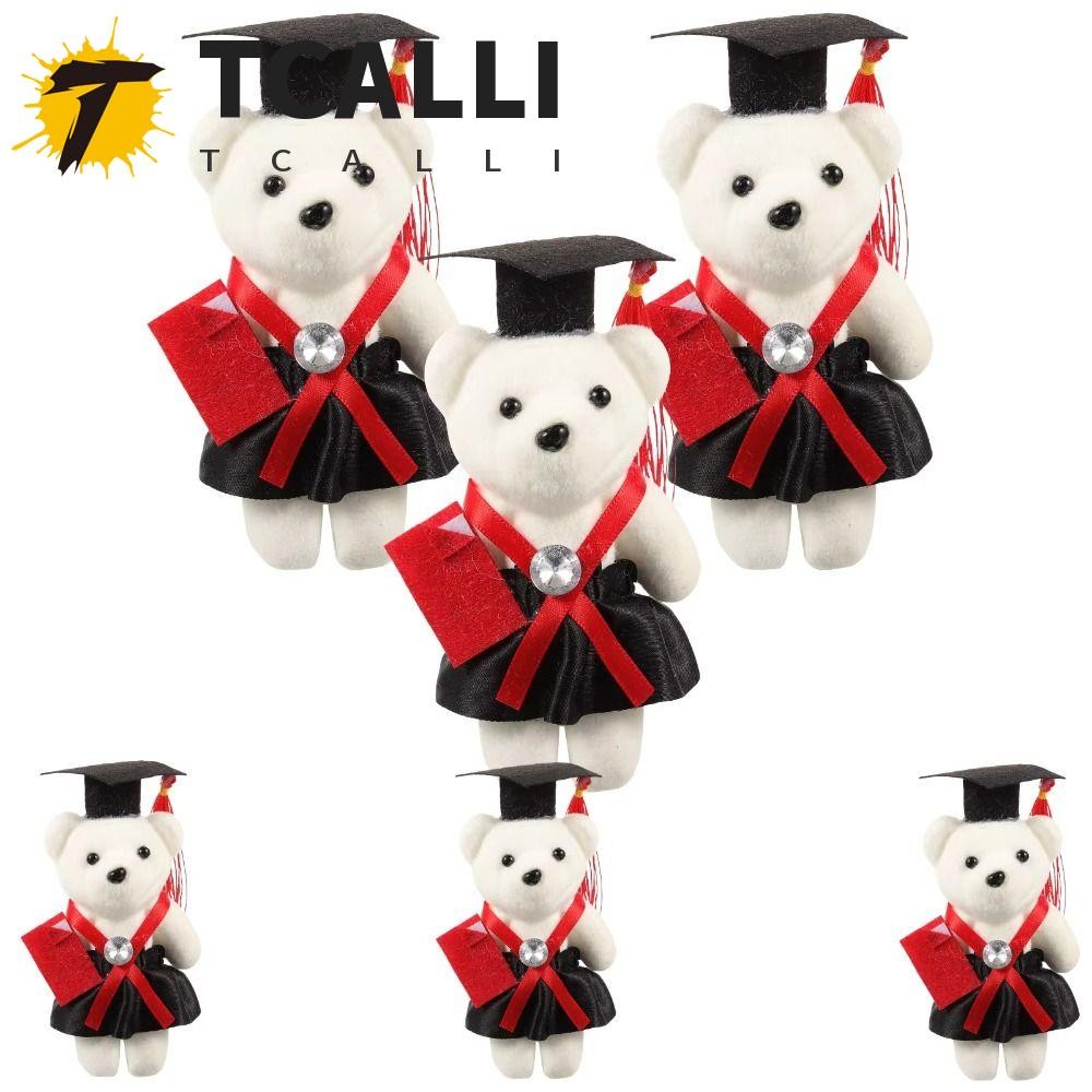 TCALLI Graduation Bear Doll, Graduation Season Graduation Ceremony Mini ...
