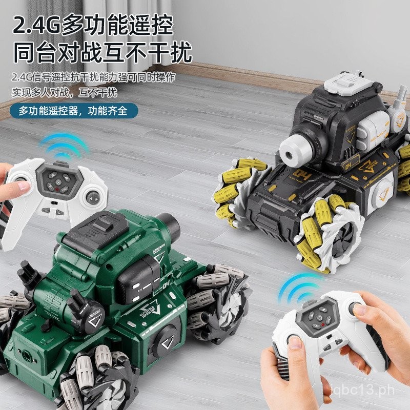 Extra Large Remote Control Tank 4WD Battle Armor Car with Water Bombs ...