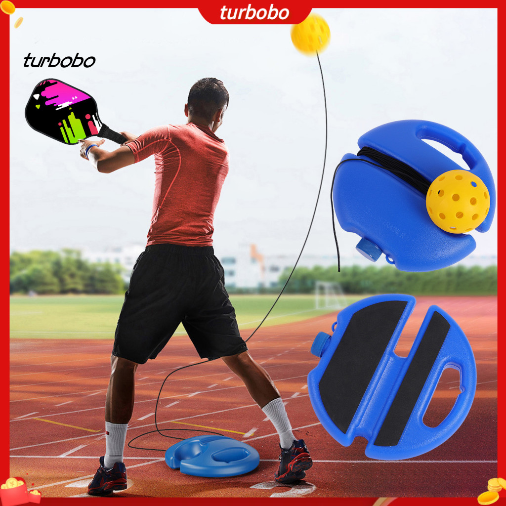 turbobo Compact Pickleball Trainer Rebound Practice Ball Portable ...