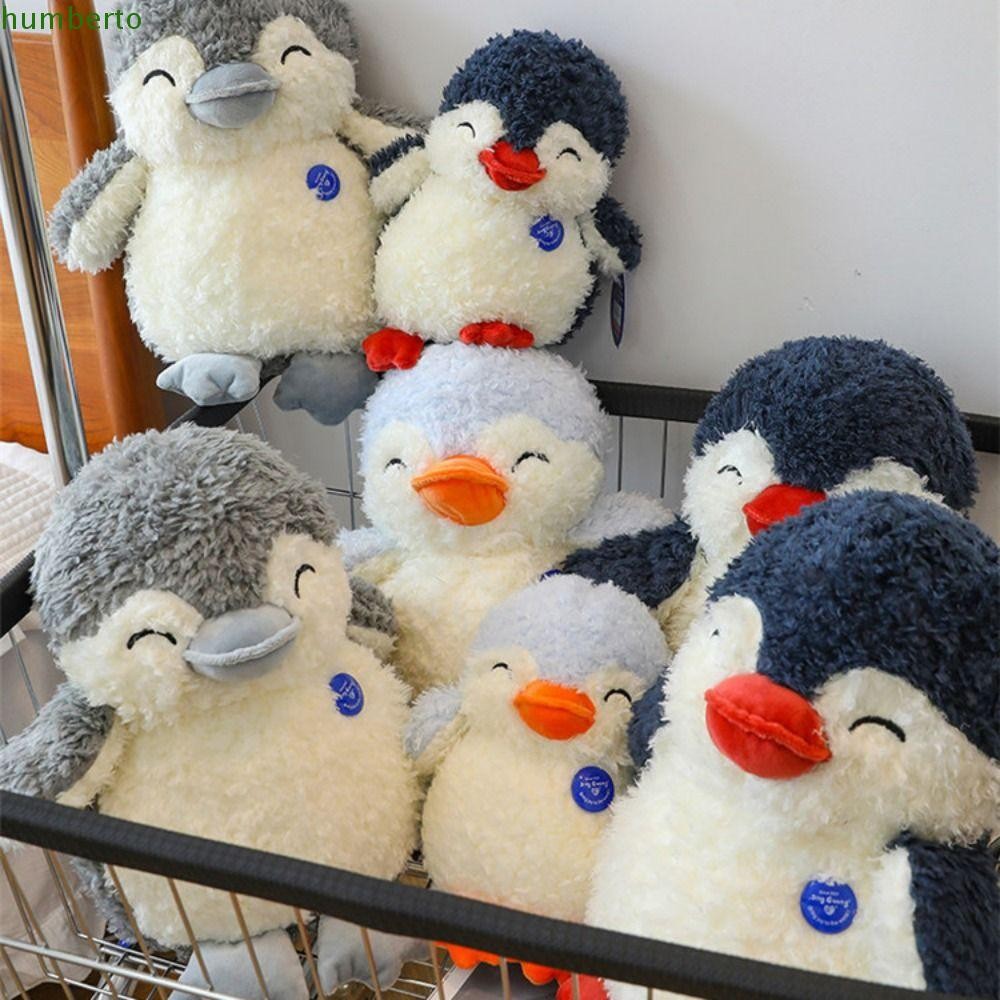 HUMBERTO Penguin Plush Toy, Standing Posture Soft Plushie Stuffed ...