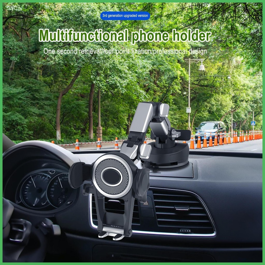 Windshield Mount Phone Holder Suction Cup Cell Phone Car Mount ...