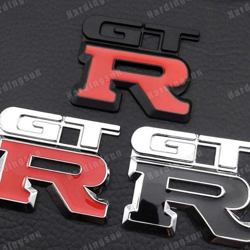 1Pcs 3D Metal GTR Logo nissan gtr emblem gtr 150 emblem For NISSAN GTR ...