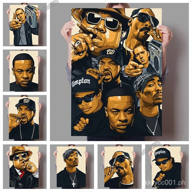 West Coast Rappers Canvas Print Pictures Notorious BIG Biggie Tupac ...