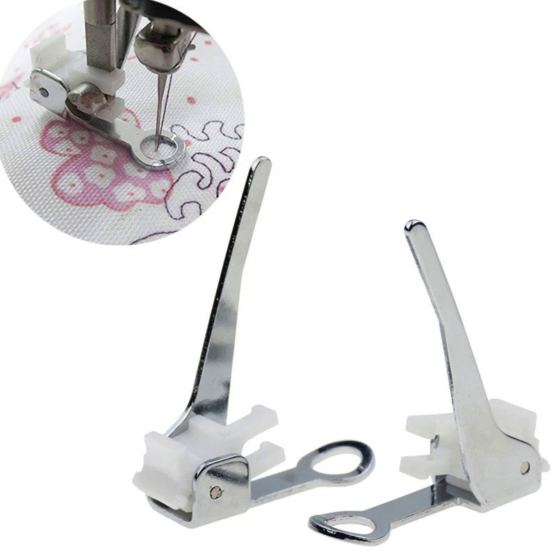 1pcs Household Darning Foot sewing Quilted embroidery Foot Presser ...