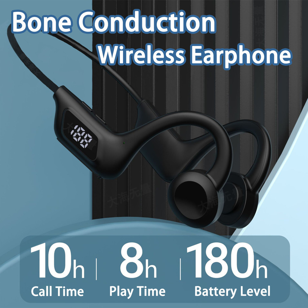 JS7 Bone conduction Headset With Card Insertable Waterproof Wireless ...