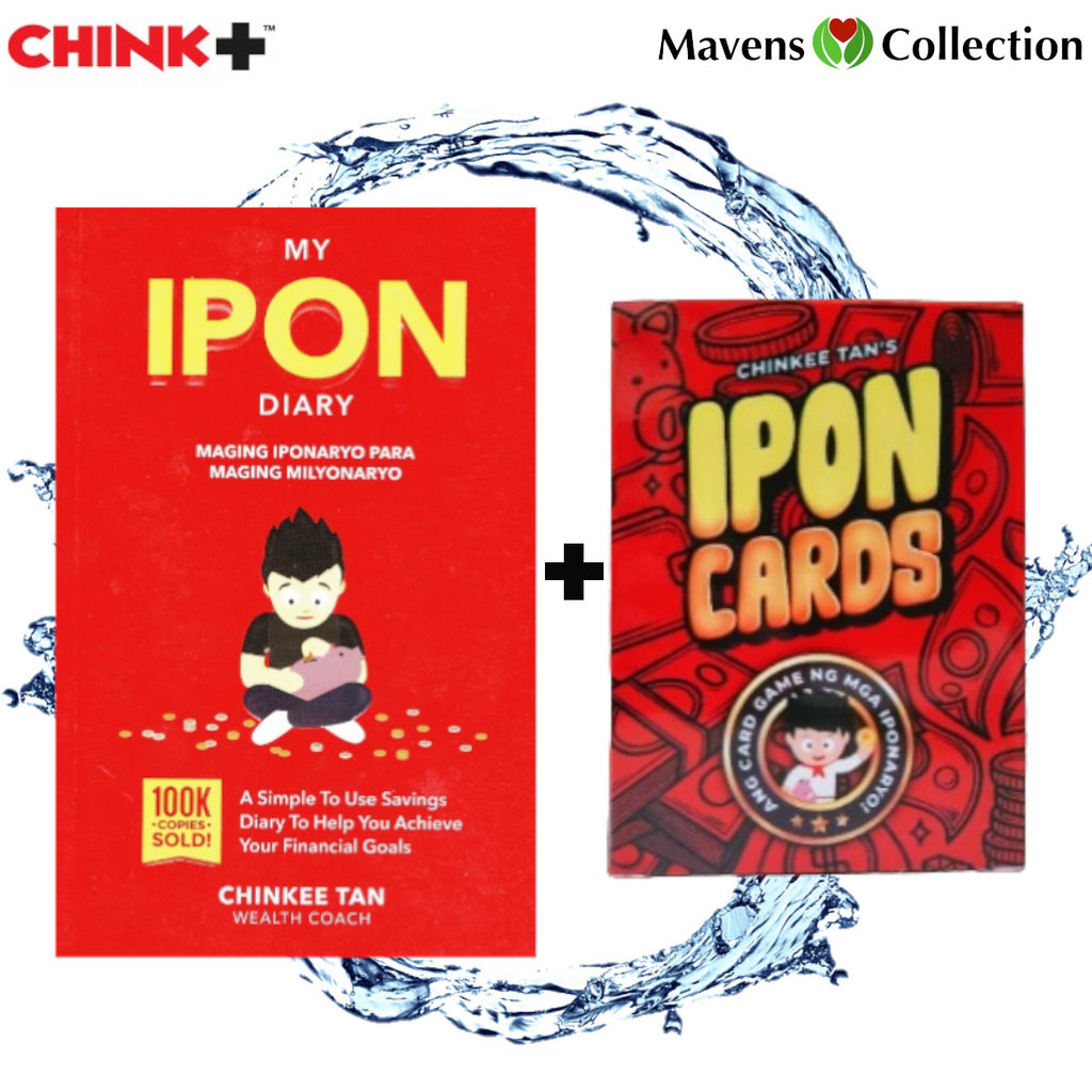 CHINKEE TAN Bundle ( My Ipon Diary + IPON Cards ) by Mavens Collection | Shopee Philippines