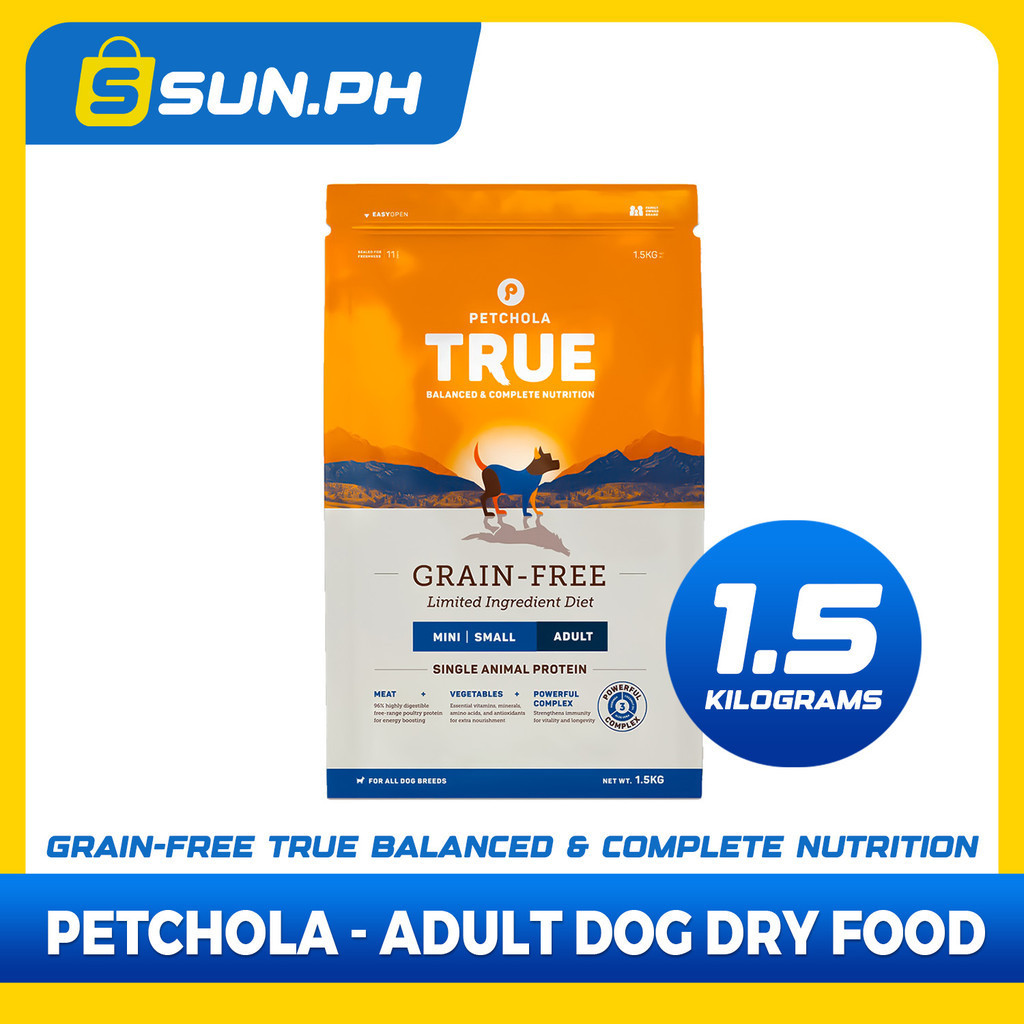 Petchola True Balanced and Complete Nutrition, Grain-Free Mini Small ...