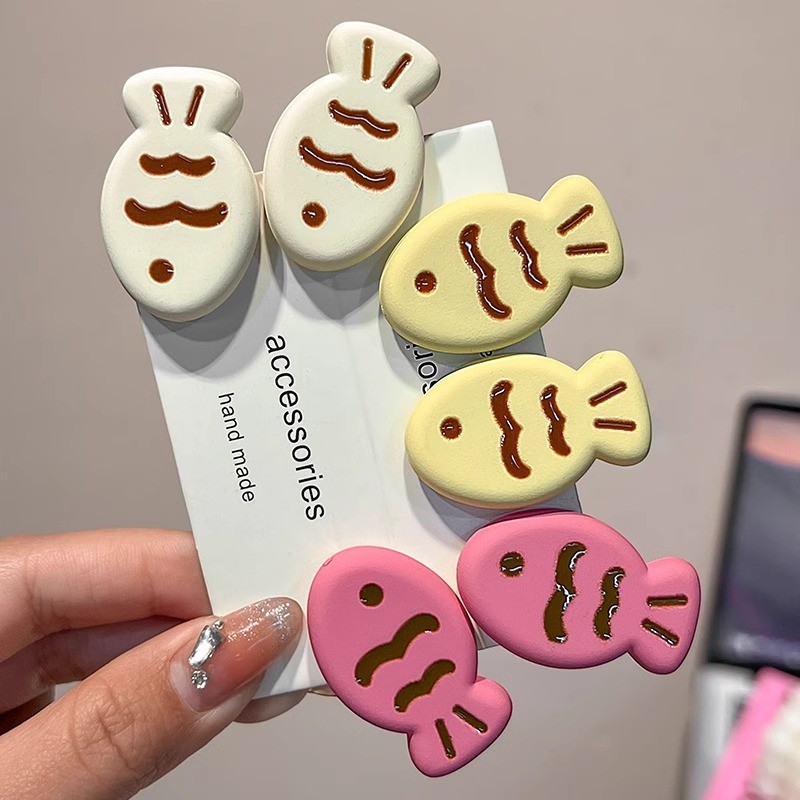 Cute Fish Hair Clip Hairpin Duckbill Clips Side Bangs Hair Accessory ...