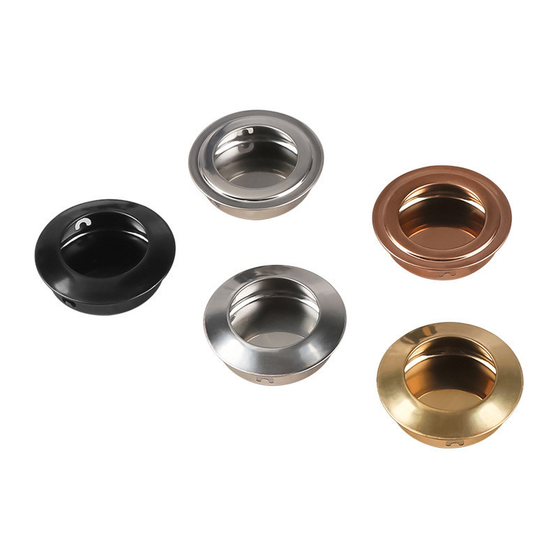 Embedded hidden handle modern simple slotted handle push pull cabinet ...