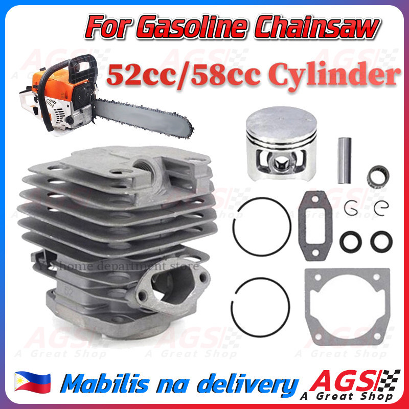 52cc 58cc diameter chainsaw cylinder assembly and piston set for ...