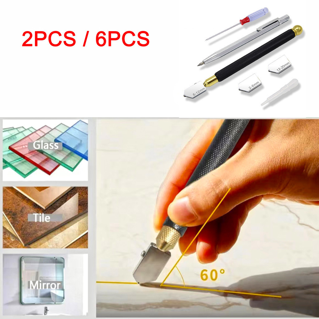 Oil Feed Diamond Glass Cutter Original Glass Cutting Tool Set | Shopee ...
