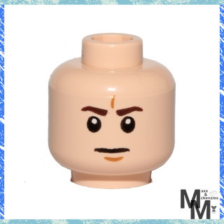 Head Eyebrows, Chin Dimple, Furrowed Brow, Neutral (3626cpb1367) LEGO ...