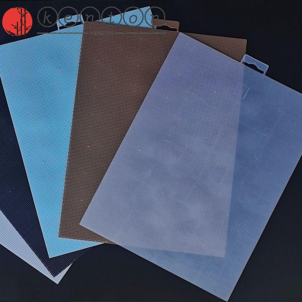 KENTON Cross Stitch Canvas Grid, 28x21cm 14CT Embroidery Fabric Canvas ...