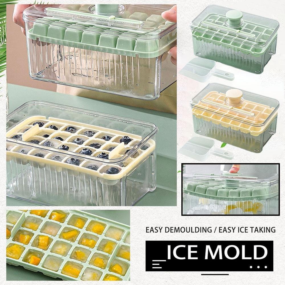 28 Grid Press On Ice Grid Ice Box Refrigerator Ice Block Artifact ...
