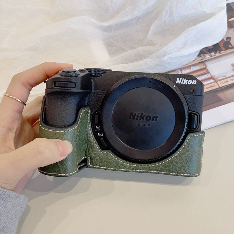 Nikon Z30 Protective Case Z50 Mirrorless Camera Bag Z5z6 Leather Case ...