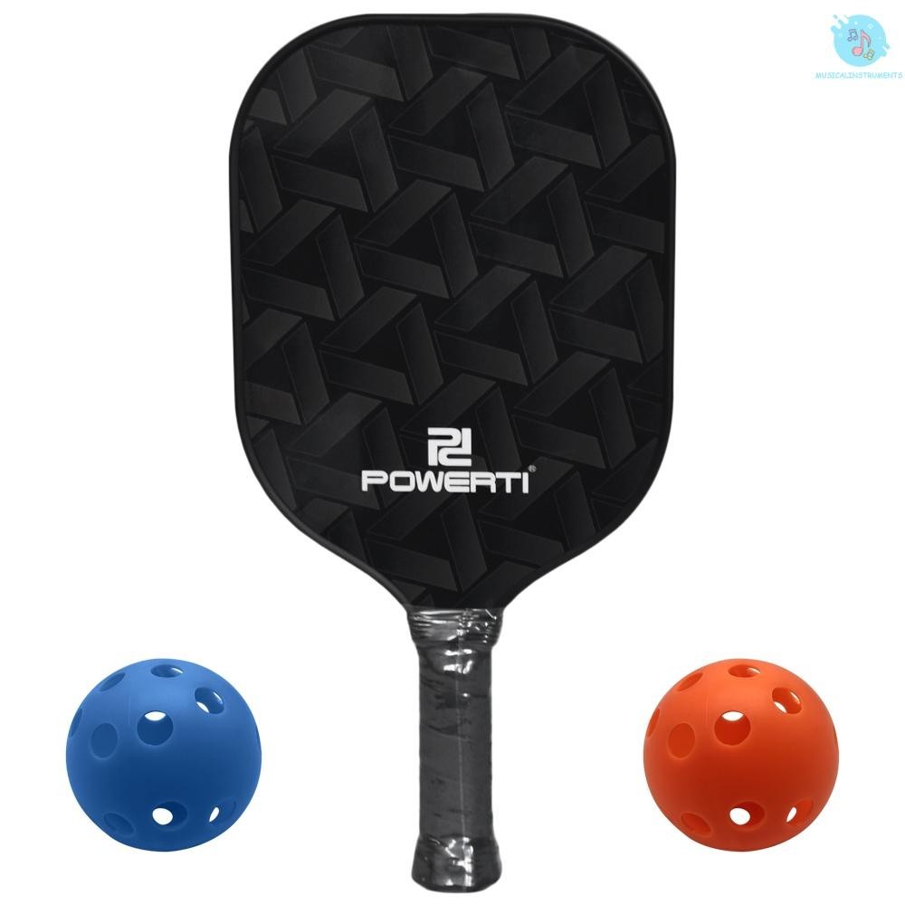 HG Pickleball Paddle and Ball Set Carbon Fiber Surface Pickle Ball ...