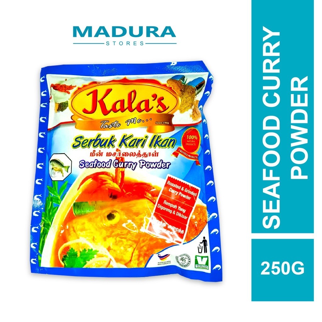 Kala's Seafood Curry Powder 250g | Shopee Philippines
