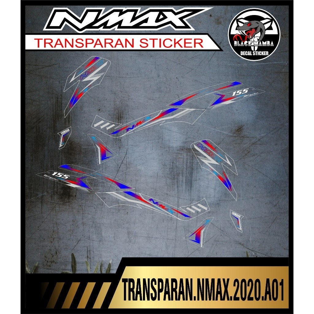 NMAX 2020 TRANSPARENT STRIPING NMAX 2020 TRANSPARENT VARIATION CODE A01 ...