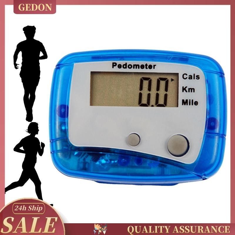 [Gedon] Pedometer for Walking Counters Clip on Comfortable Step ...