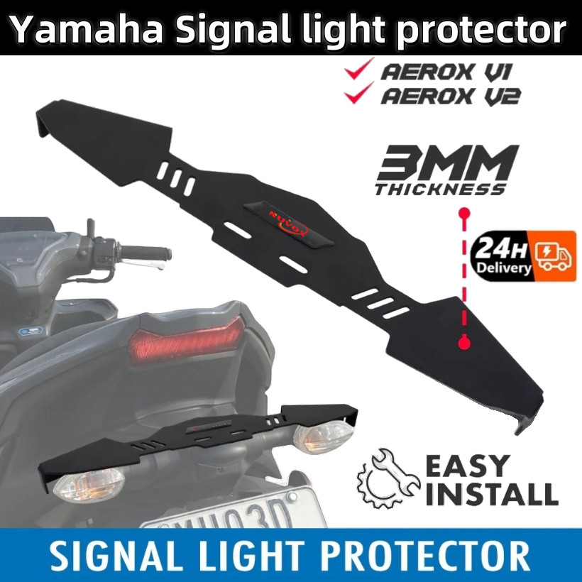 Motorcycle Signal Light Protector For Aerox v1 v2/Click v2/v3 Alloy ...