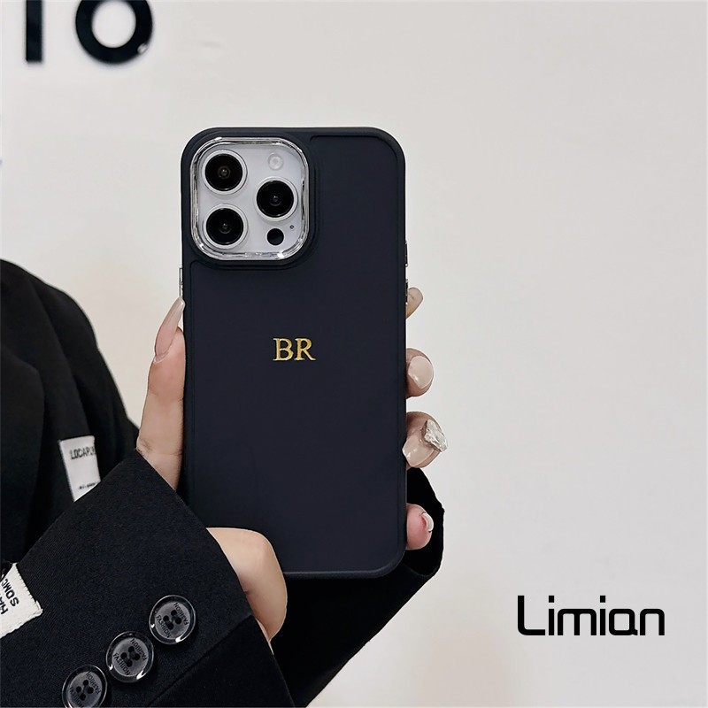 Customized Name Letter Case for iPhone 16 15 14 12 13 Pro Max MiNi X XS ...