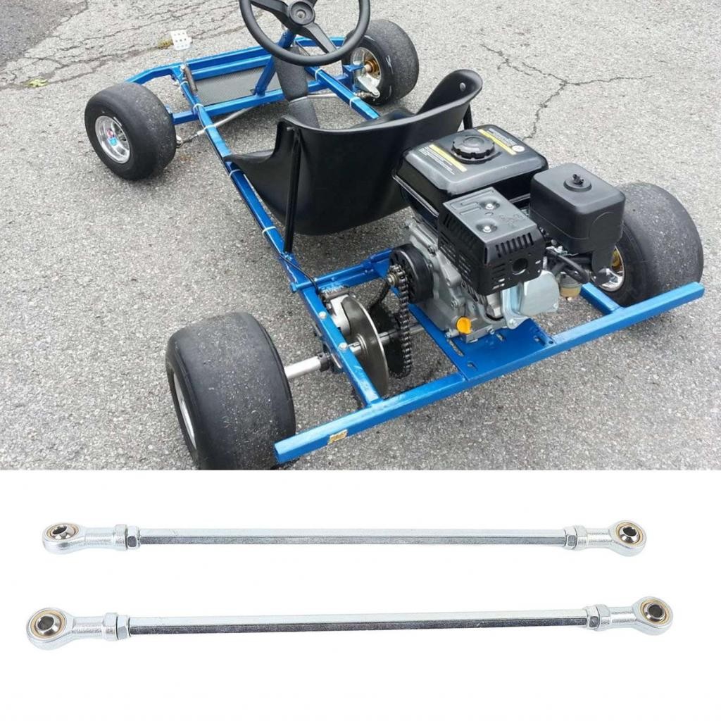 Soyoung Adjustable Steering Tie Rod Kit with End High Hardness Steel ...