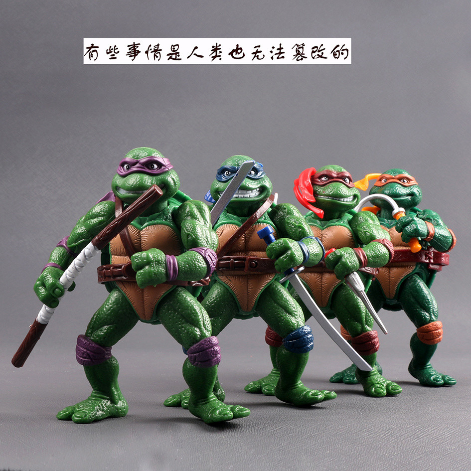 Ninja Turtles Action Figure Set Full Set Doll Model Classic Ornament ...