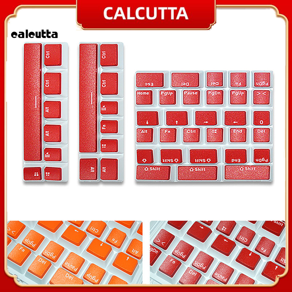 [calcutta] 46 Keys PBT Computer Keyboard Caps Computer Accessories Two ...