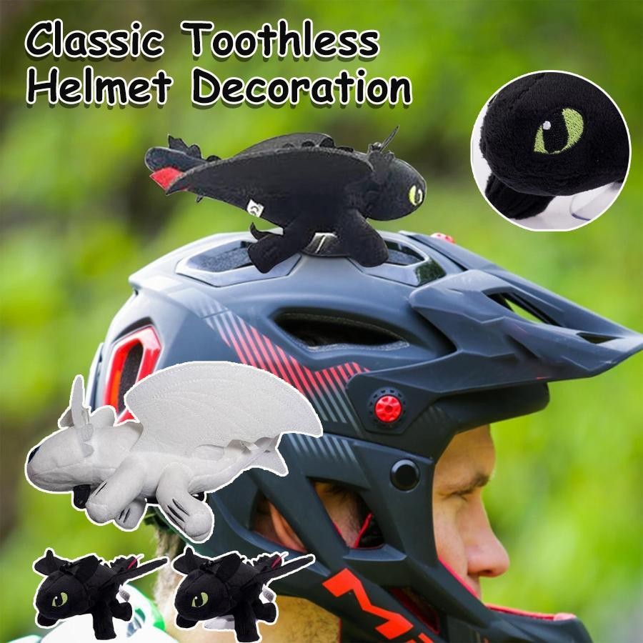 Classic Toothless Helmet Decoration Detachable Design Black Dragon ...